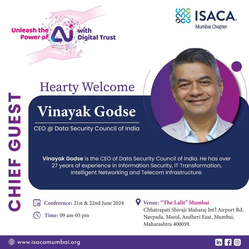 ISACA Mumbai Chapter on LinkedIn: We, ISACA Mumbai Chapter, welcome Mr ... ISACA Mumbai Chapter on LinkedIn: We, ISACA Mumbai Chapter, welcome Mr ...