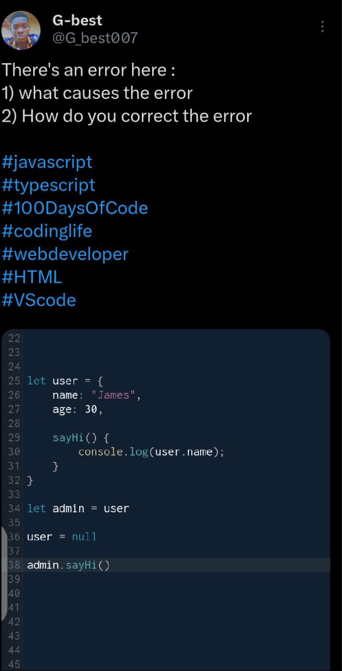 Awotanmi Gbemisola on LinkedIn: #javascriptdeveloper #javascriptmagic ... Awotanmi Gbemisola on LinkedIn: #javascriptdeveloper #javascriptmagic ...