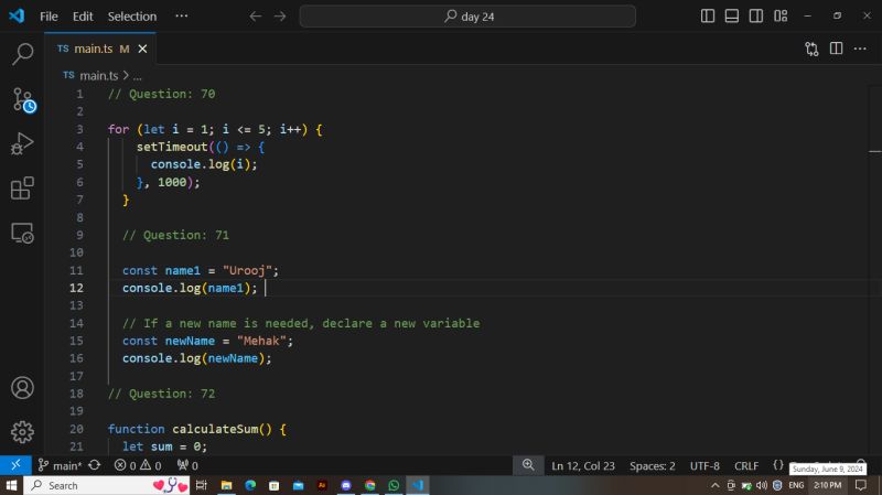 Shumaila Waheed on LinkedIn: #coding #typescript #webdevelopment # ... Shumaila Waheed on LinkedIn: #coding #typescript #webdevelopment # ...