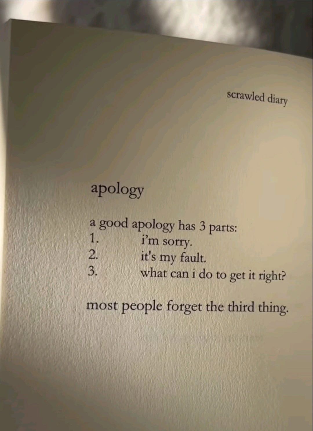 The Fm on LinkedIn: Apology has Three Parts: The Fm on LinkedIn: Apology has Three Parts: