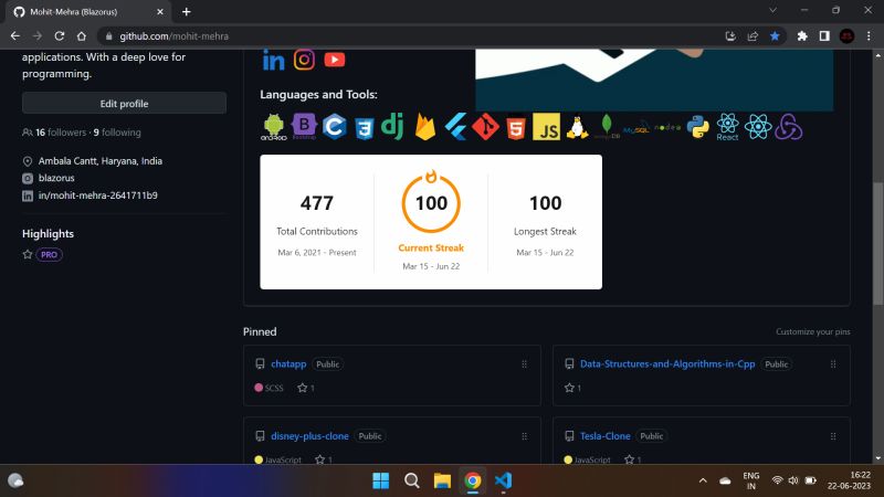 Mohit Mehra on LinkedIn: #personalcodingjourney #100daysofcode # ... Mohit Mehra on LinkedIn: #personalcodingjourney #100daysofcode # ...