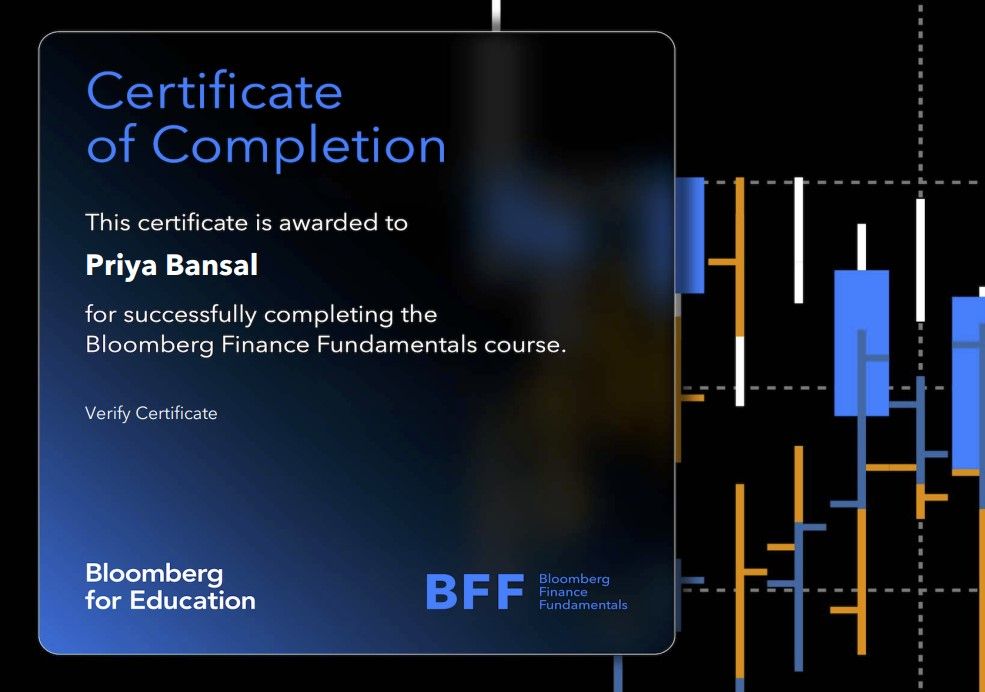 Priya Bansal on LinkedIn: I’m delighted that I've completed the ... Priya Bansal on LinkedIn: I’m delighted that I've completed the ...