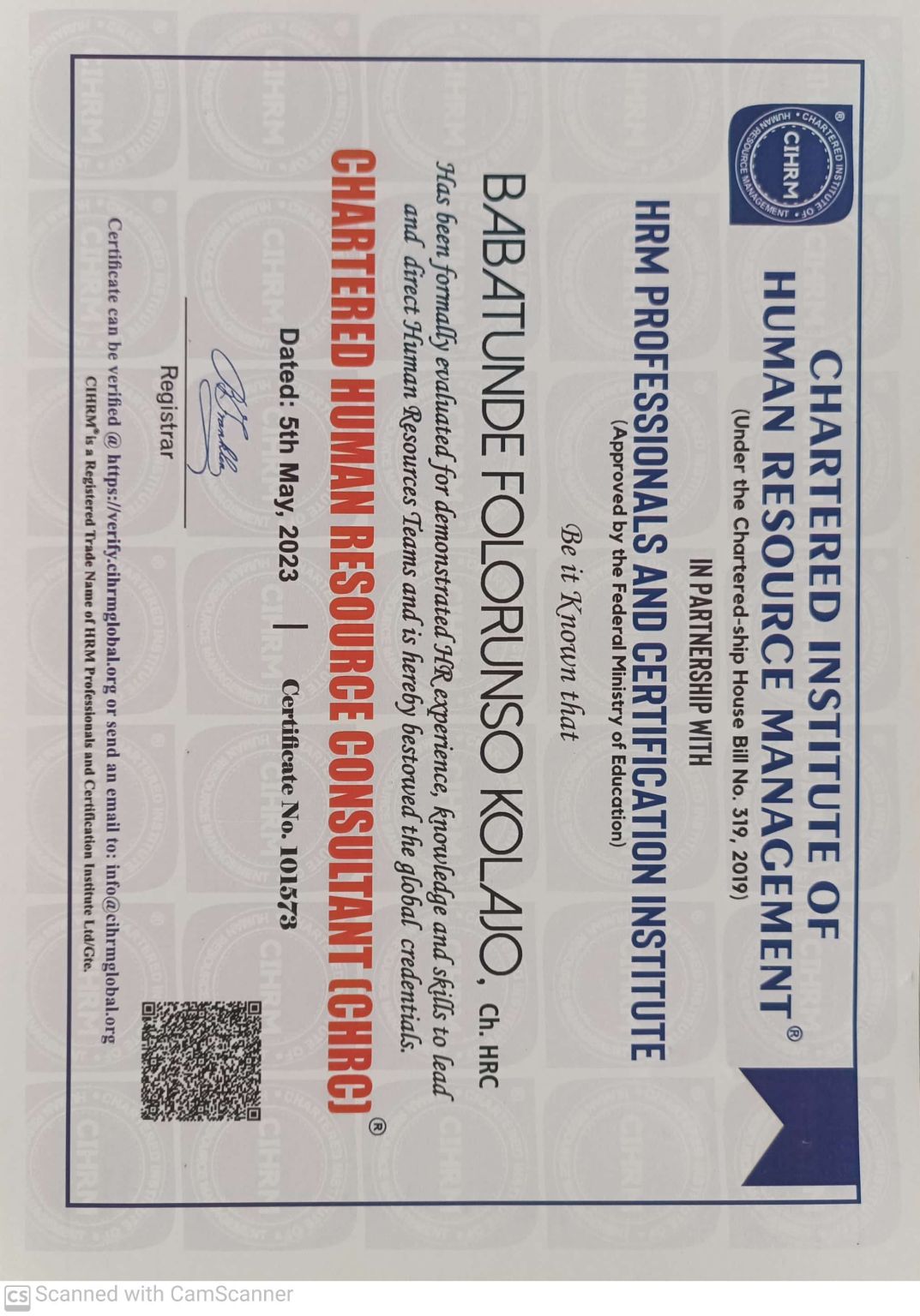 Babatunde Kolajo FCBA, CMC, FIMC, CHRMC, FCIHRM on LinkedIn: I’m happy ... Babatunde Kolajo FCBA, CMC, FIMC, CHRMC, FCIHRM on LinkedIn: I’m happy ...