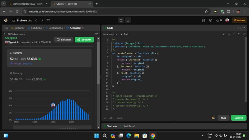Vignesh A on LinkedIn: #codingchallenge #problemsolving #leetcode # ... Vignesh A on LinkedIn: #codingchallenge #problemsolving #leetcode # ...