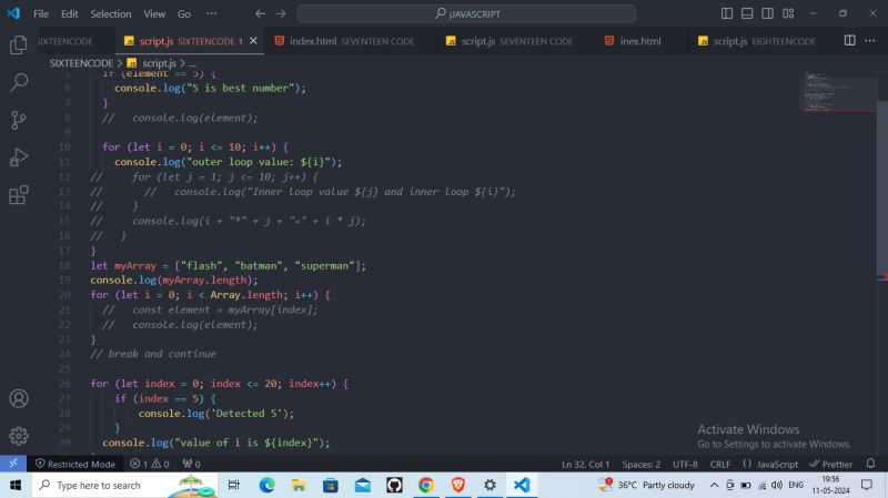Mansi Singh on LinkedIn: #100dayofcode #javascript Mansi Singh on LinkedIn: #100dayofcode #javascript