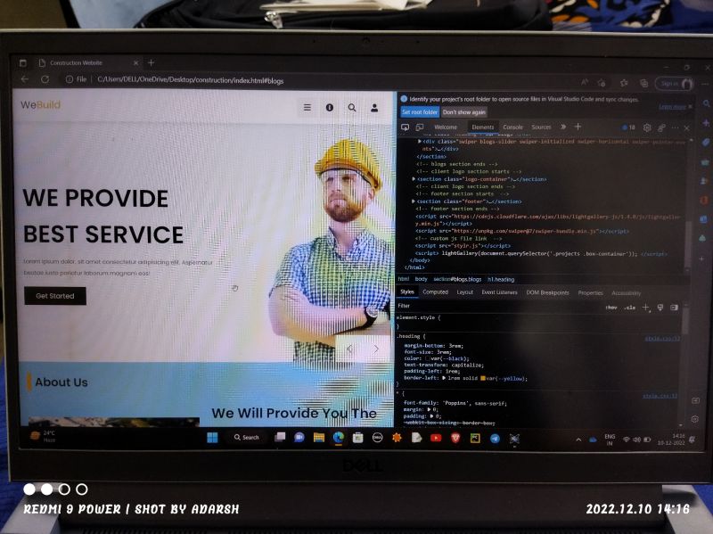 Adarsh Pandey on LinkedIn: #html #css #construction Adarsh Pandey on LinkedIn: #html #css #construction
