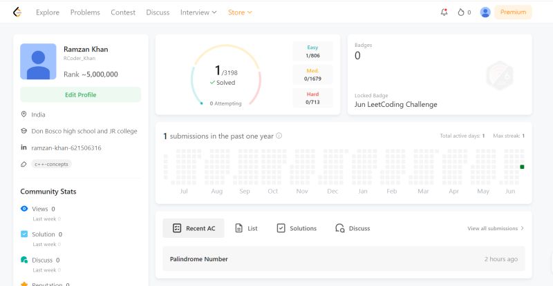 Ramzan Khan on LinkedIn: #codingjourney #leetcode #problemsolving #tech ... Ramzan Khan on LinkedIn: #codingjourney #leetcode #problemsolving #tech ...