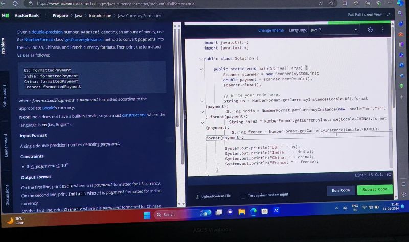 Kishor Mandal on LinkedIn: #100daysofcode #hackerrank #java Kishor Mandal on LinkedIn: #100daysofcode #hackerrank #java