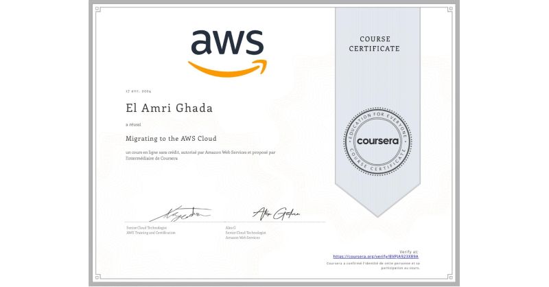 Ghada El Amri on LinkedIn: #courseracertification #continuouslearning # ... Ghada El Amri on LinkedIn: #courseracertification #continuouslearning # ...