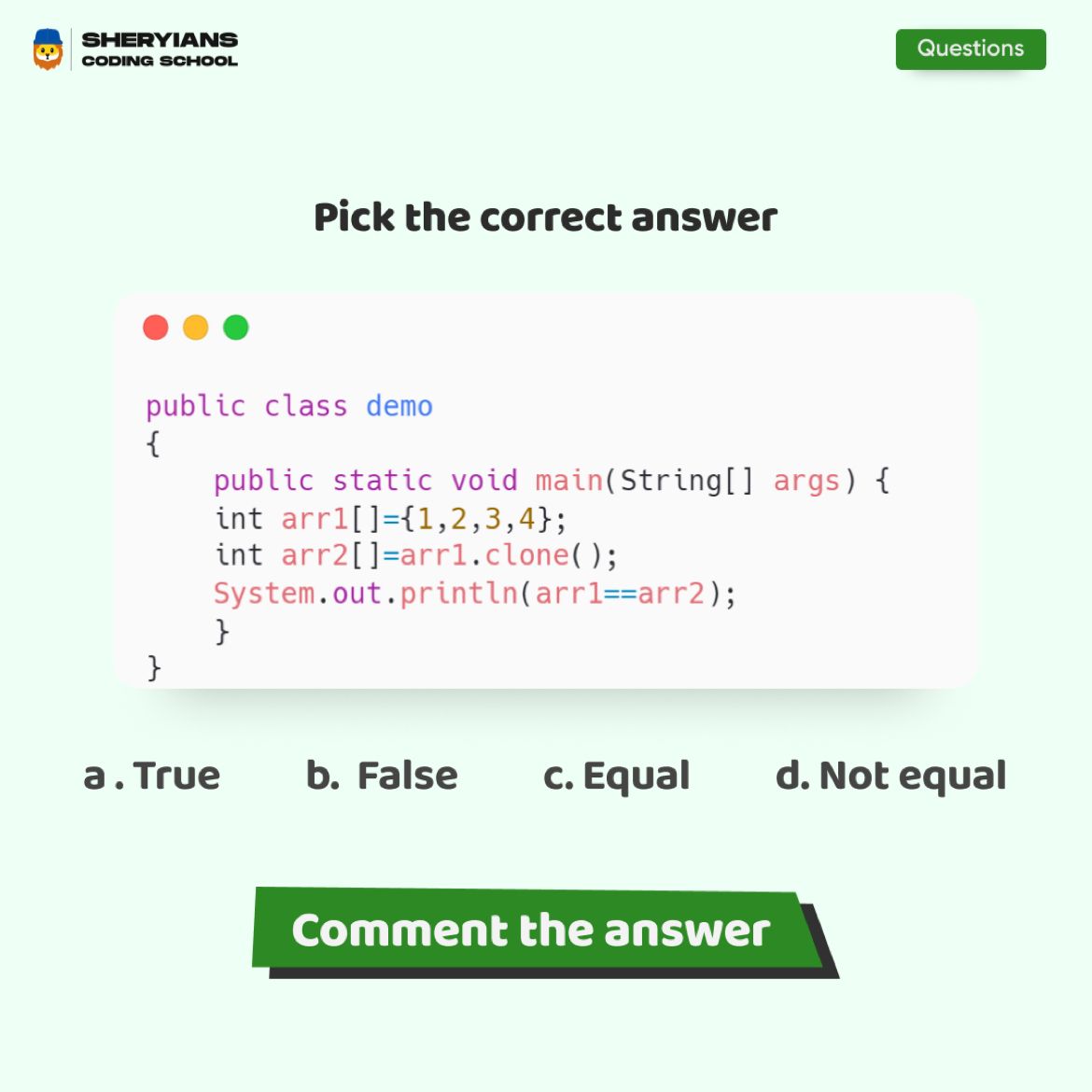 Sheryians Coding School on LinkedIn: #java #codingchallenge # ... Sheryians Coding School on LinkedIn: #java #codingchallenge # ...