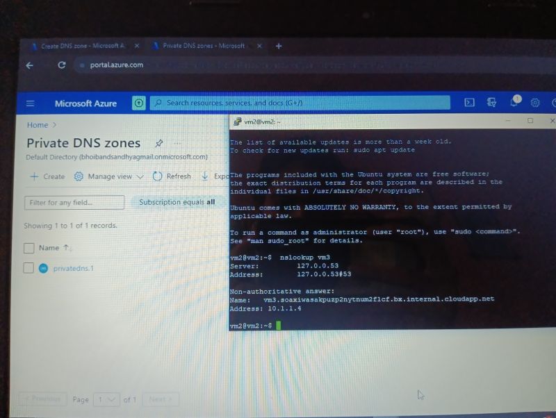 Sandhya bhoiband on LinkedIn: private DNS zones: resolve domain names ... Sandhya bhoiband on LinkedIn: private DNS zones: resolve domain names ...