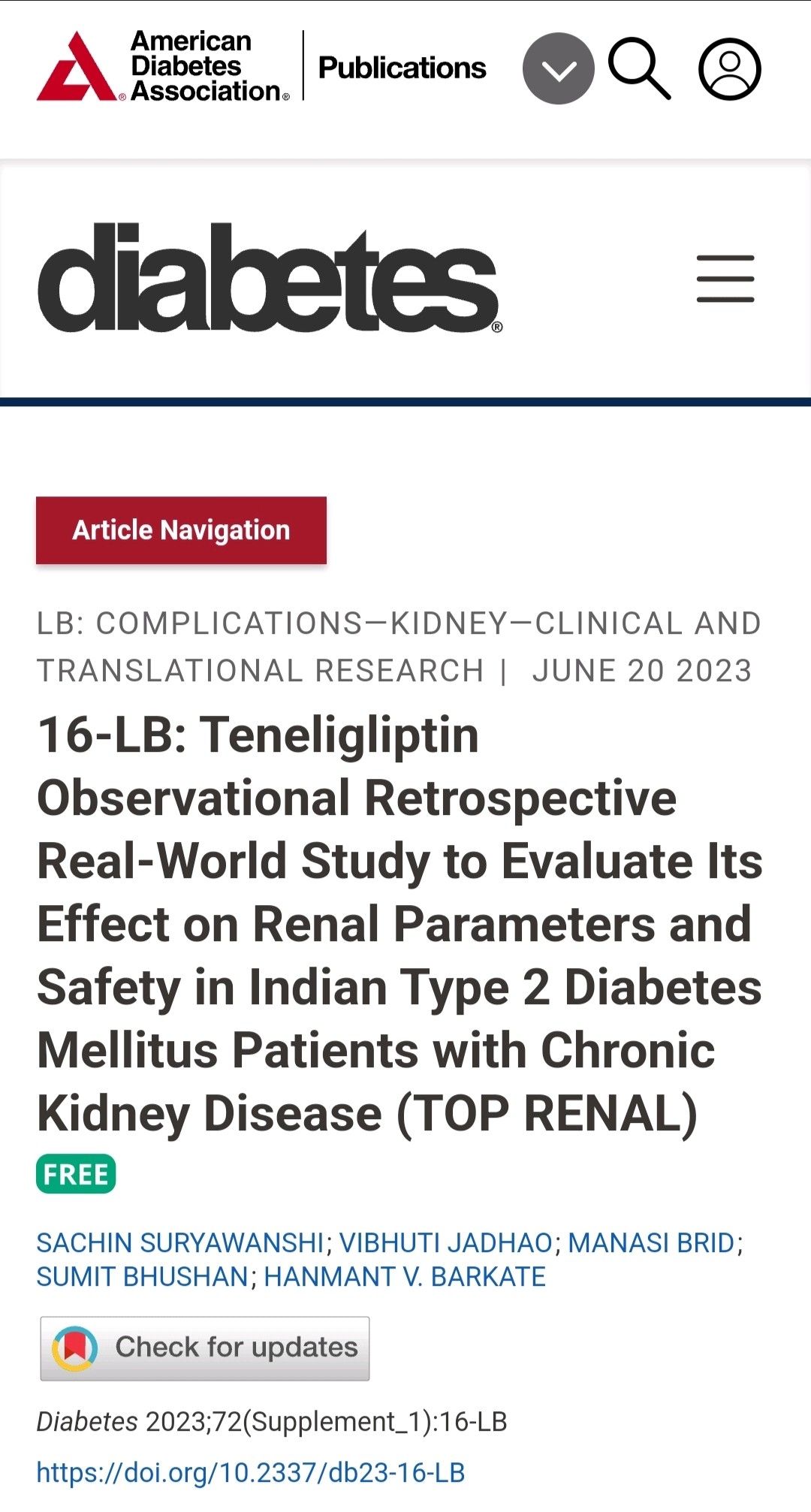 Dr. Vibhuti Jadhao on LinkedIn: #teneligliptin #ada2023 #diabetes | 11 ... Dr. Vibhuti Jadhao on LinkedIn: #teneligliptin #ada2023 #diabetes | 11 ...