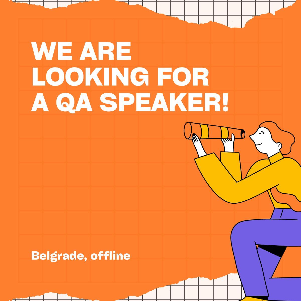 Serbian QA Hub on LinkedIn: #qa #belgrade #speaker #meetup #qacommunity Serbian QA Hub on LinkedIn: #qa #belgrade #speaker #meetup #qacommunity