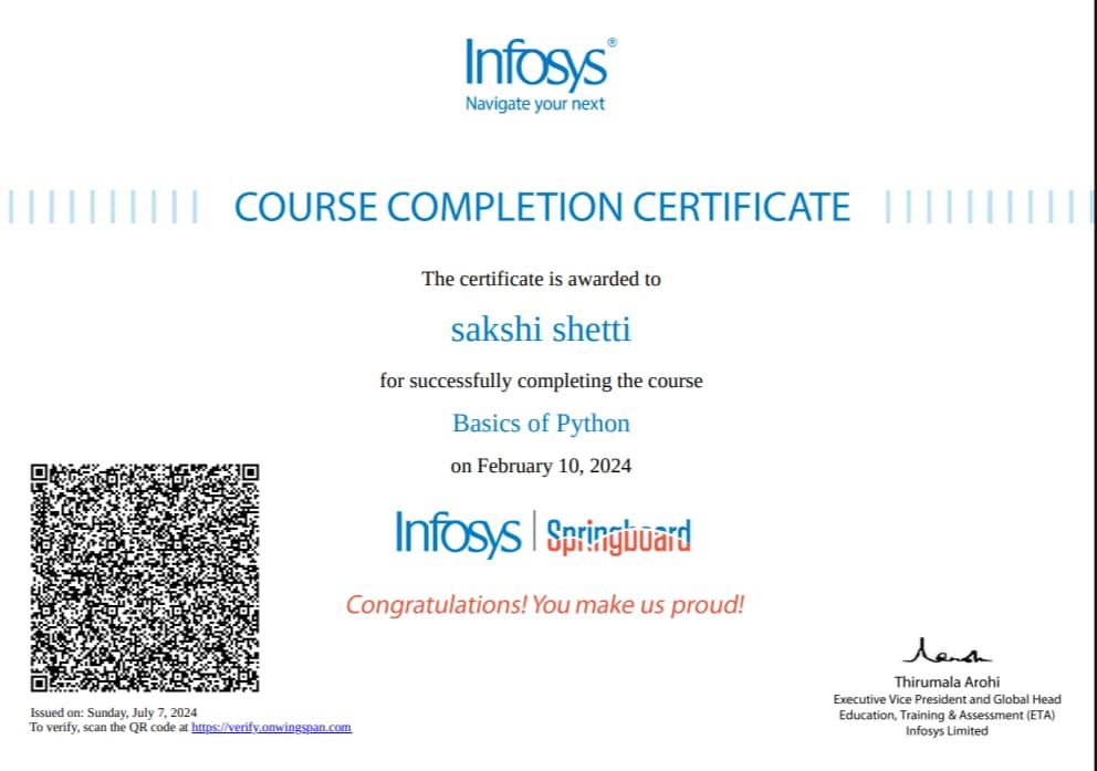 Sakshi Shetti on LinkedIn: #python #programming #learning # ... Sakshi Shetti on LinkedIn: #python #programming #learning # ...