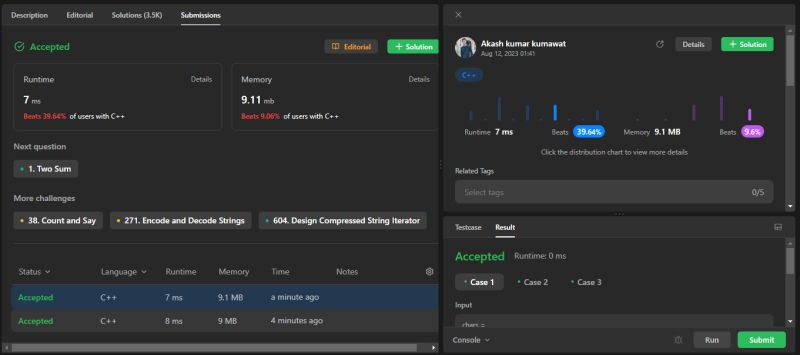 Akash Kumawat on LinkedIn: #100daysofcodingchallenge #leetcode # ... Akash Kumawat on LinkedIn: #100daysofcodingchallenge #leetcode # ...