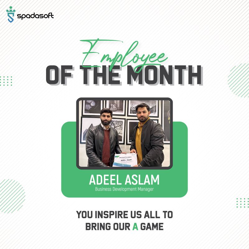 Spadasoft on LinkedIn: Spadasoft congratulates Muhammad Adeel Aslam on ... Spadasoft on LinkedIn: Spadasoft congratulates Muhammad Adeel Aslam on ...