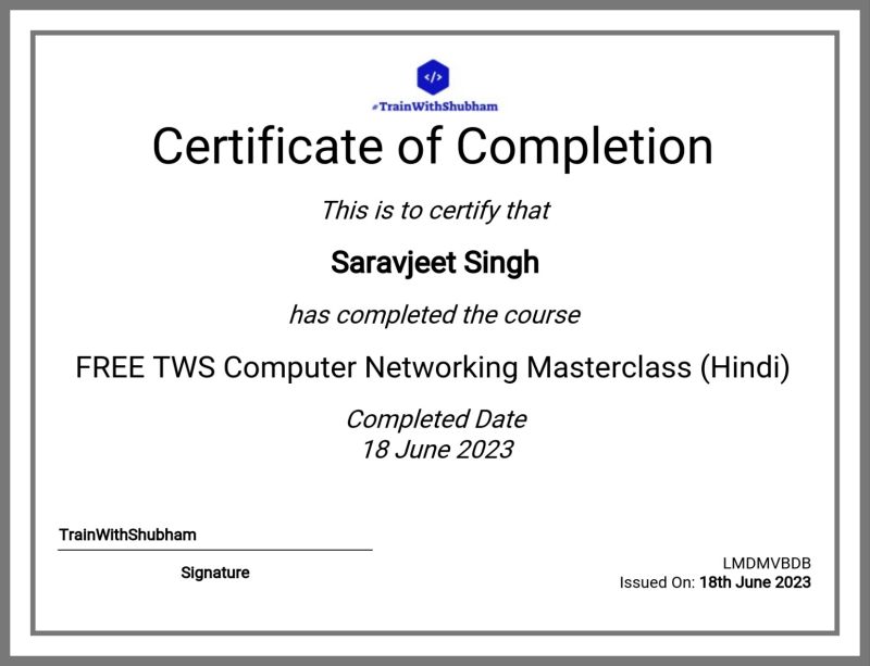 Saravjeet Singh on LinkedIn: #learning Saravjeet Singh on LinkedIn: #learning