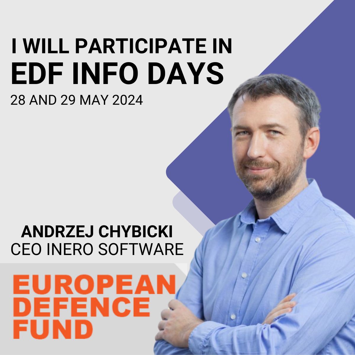 Andrzej Chybicki on LinkedIn: #edfinfodays #it #software #satellite # ... Andrzej Chybicki on LinkedIn: #edfinfodays #it #software #satellite # ...