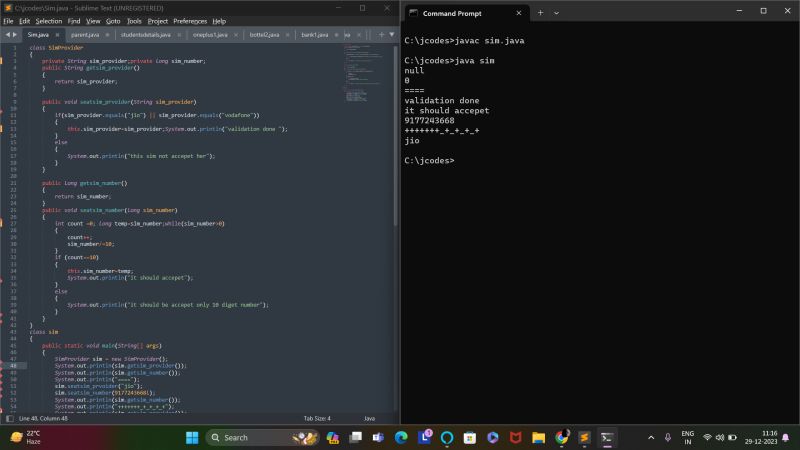 CHINNI GURU PRASAD on LinkedIn: ENCAPSULATION ....java code By using ... CHINNI GURU PRASAD on LinkedIn: ENCAPSULATION ....java code By using ...