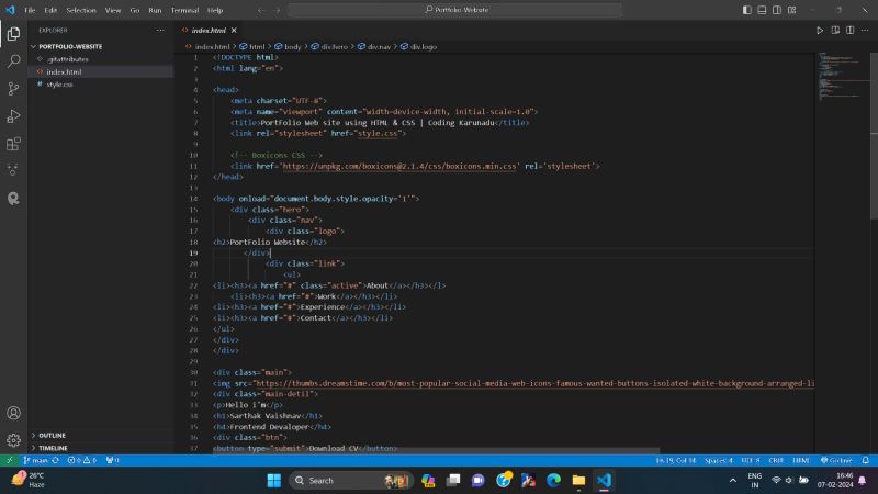 Sarthak Vaishnav on LinkedIn: #webdevelopment #html #css # ... Sarthak Vaishnav on LinkedIn: #webdevelopment #html #css # ...