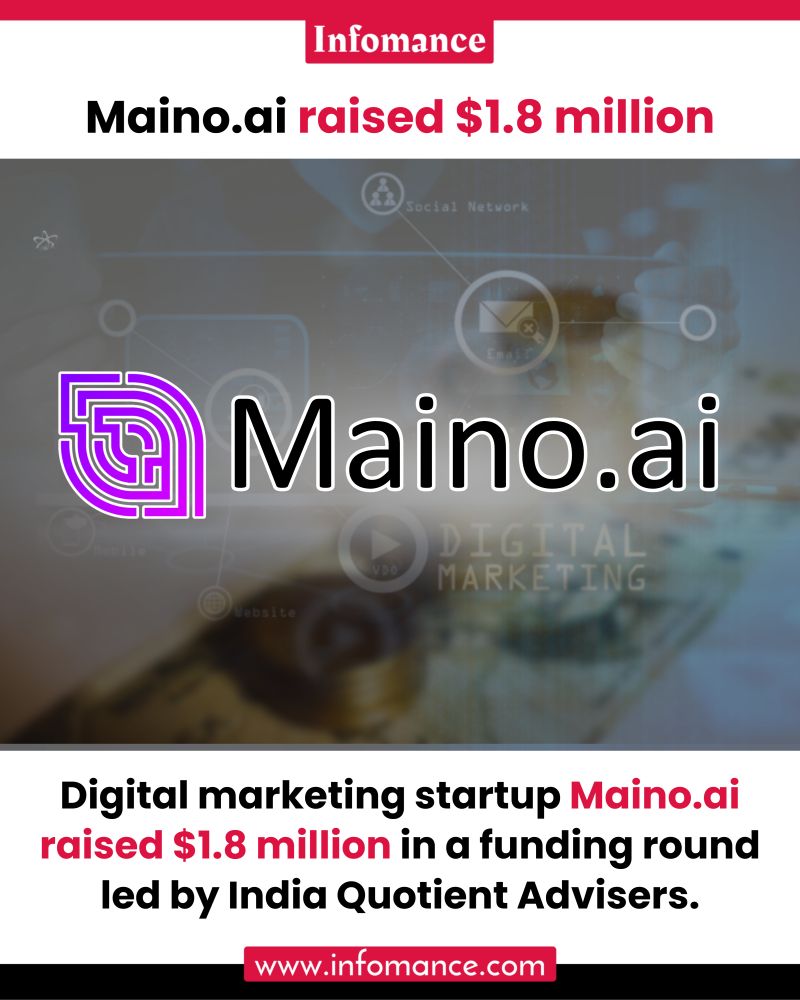 Infomance on LinkedIn: Maino.ai, founded by Abhijeet Kunwar, raises Rs ... Infomance on LinkedIn: Maino.ai, founded by Abhijeet Kunwar, raises Rs ...
