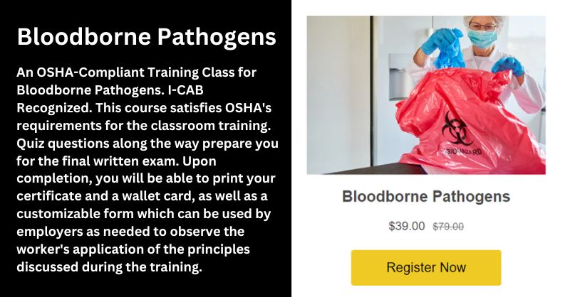 OSHA Training School on LinkedIn: Bloodborne Pathogens An OSHA ... OSHA Training School on LinkedIn: Bloodborne Pathogens An OSHA ...