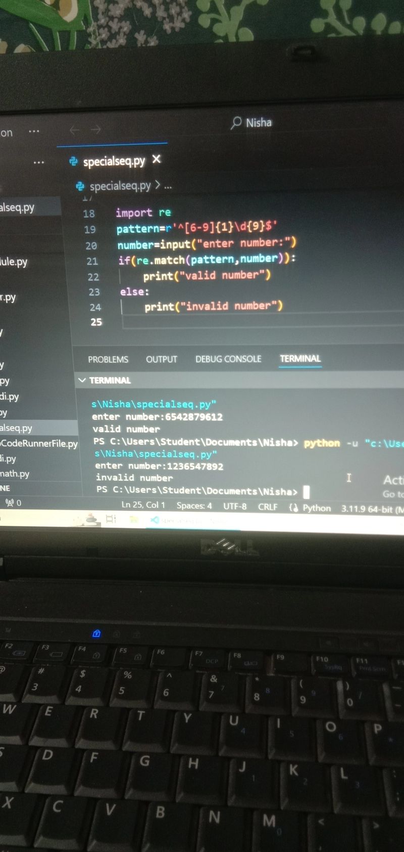 Nisha Yadav on LinkedIn: #python #regex #datascience Nisha Yadav on LinkedIn: #python #regex #datascience