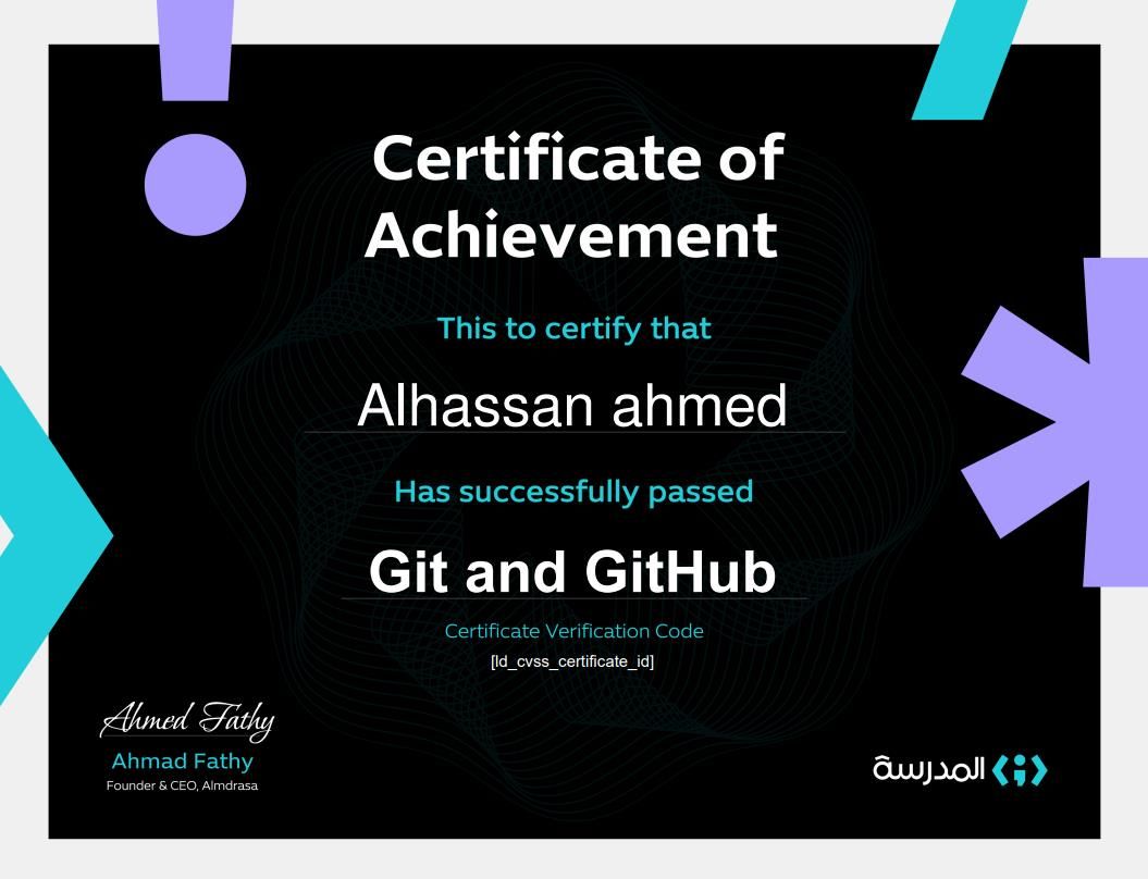 AlHassan Ahmed on LinkedIn: #github #git AlHassan Ahmed on LinkedIn: #github #git