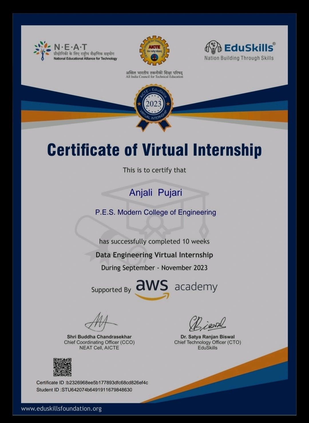 Anjali Pujari on LinkedIn: #aws #dataengineering Anjali Pujari on LinkedIn: #aws #dataengineering