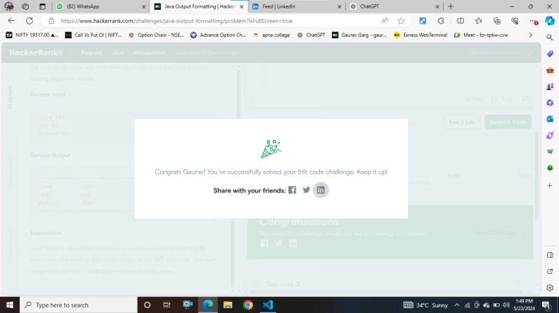 Gaurav Garg on LinkedIn: #coding #continuouslearning #techgrowth # ... Gaurav Garg on LinkedIn: #coding #continuouslearning #techgrowth # ...