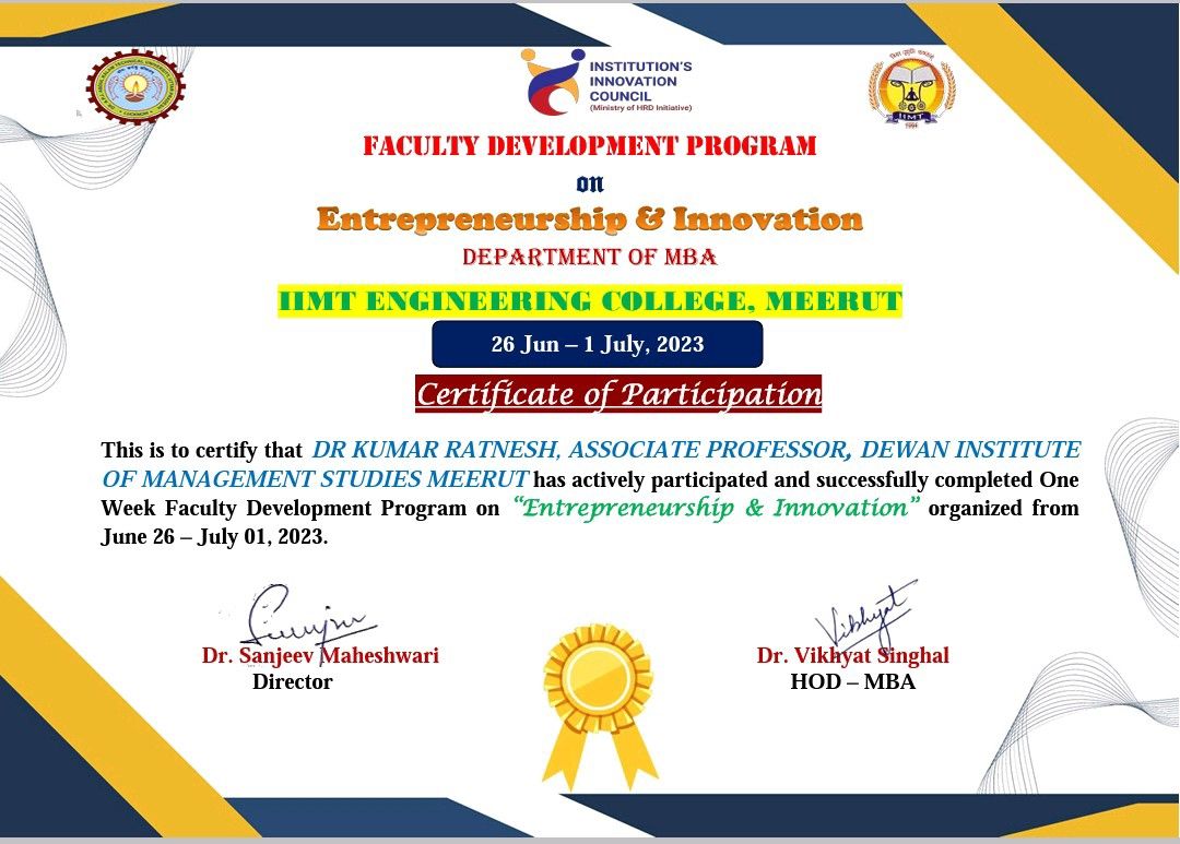 Dr. Kumar Ratnesh posted on LinkedIn Dr. Kumar Ratnesh posted on LinkedIn