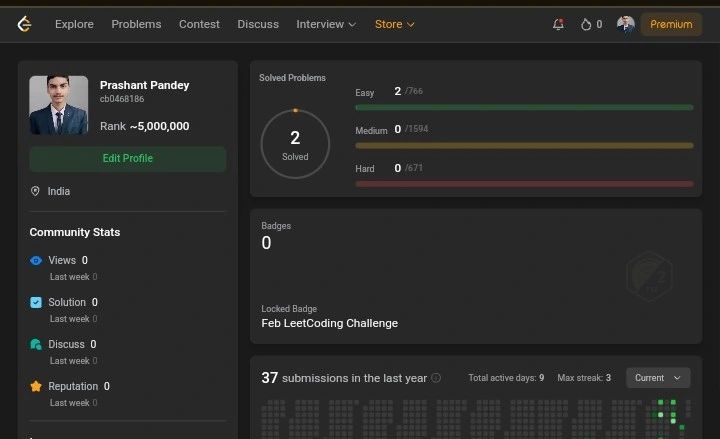 My coding journey on LeetCode: a journey of discovery and growth ... My coding journey on LeetCode: a journey of discovery and growth ...