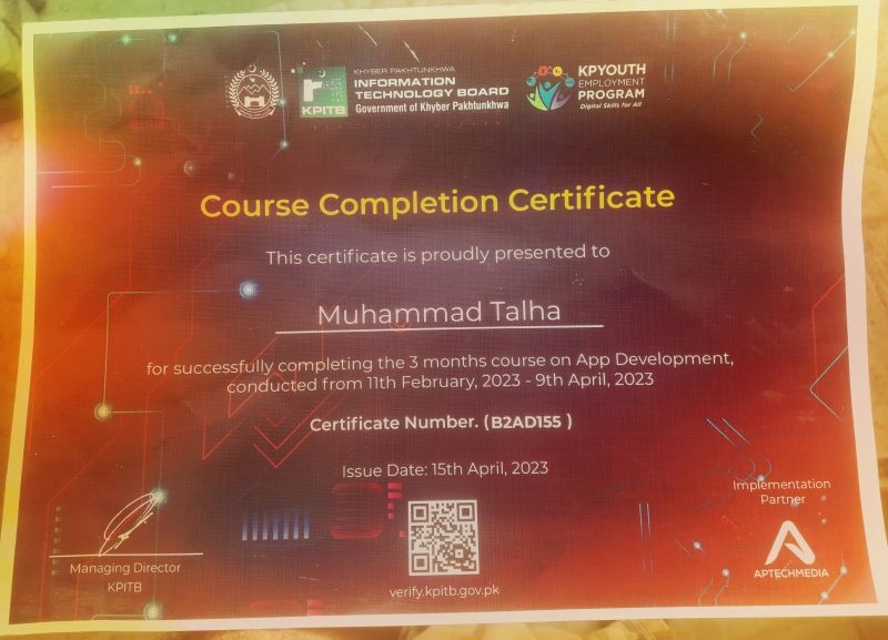 Muhmmad Talha on LinkedIn: #aptechmedia #technology #career Muhmmad Talha on LinkedIn: #aptechmedia #technology #career