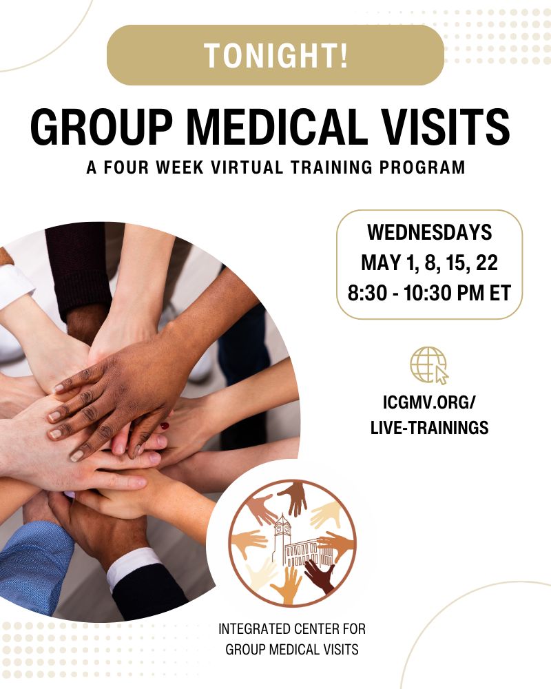 Integrated Center for Group Medical Visits (ICGMV) on LinkedIn: # ... Integrated Center for Group Medical Visits (ICGMV) on LinkedIn: # ...