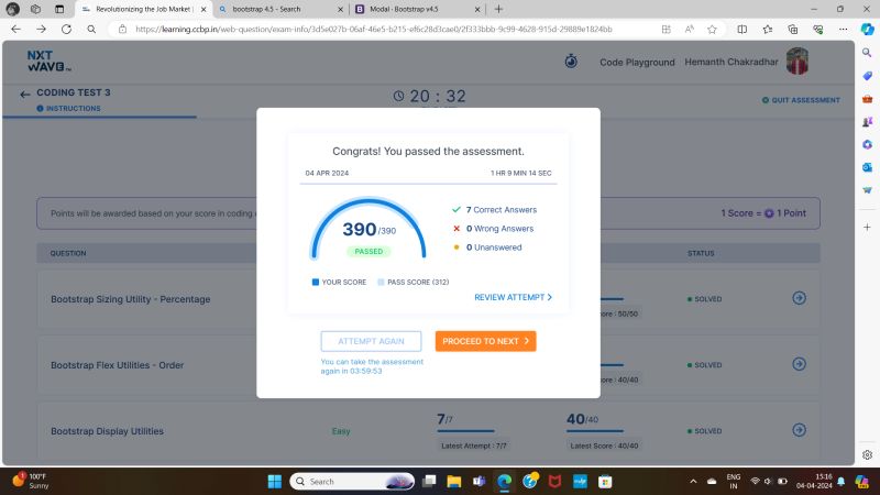 Hemanth Chakradhar Chintala on LinkedIn: #responsivewebsite Hemanth Chakradhar Chintala on LinkedIn: #responsivewebsite