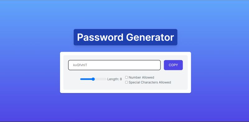 Vikash Malav on LinkedIn: #passwordgenerator #react #nextjs # ... Vikash Malav on LinkedIn: #passwordgenerator #react #nextjs # ...