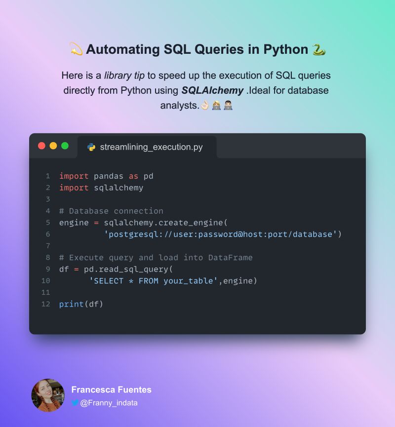 Francesca Fuentes on LinkedIn: #sql #python #dataanalysis #python # ... Francesca Fuentes on LinkedIn: #sql #python #dataanalysis #python # ...