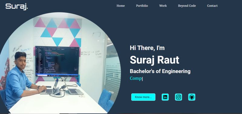 SURAJ RAUT on LinkedIn: #reactjs #javascript #webdevelopment #portfolio ... SURAJ RAUT on LinkedIn: #reactjs #javascript #webdevelopment #portfolio ...