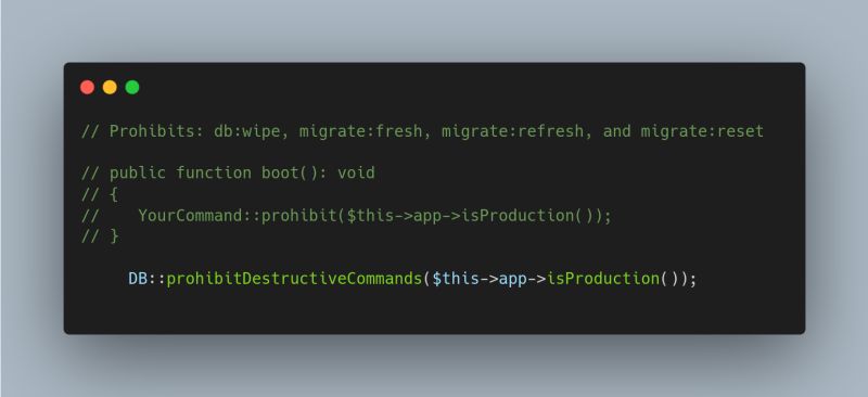 Asad Shahid on LinkedIn: #laravel11 #destructivecommands # ... Asad Shahid on LinkedIn: #laravel11 #destructivecommands # ...