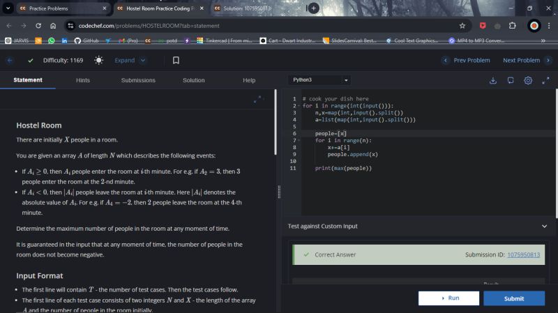 Aayush Talukdar on LinkedIn: #codechef #codingchallenge #pythoncoding # ... Aayush Talukdar on LinkedIn: #codechef #codingchallenge #pythoncoding # ...