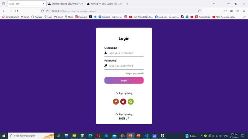 Apsara S. on LinkedIn: #htmlcss #html #css #loginpage Apsara S. on LinkedIn: #htmlcss #html #css #loginpage