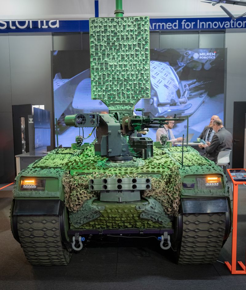 Milrem Robotics on LinkedIn: #themis #dsei #milremrobotics Milrem Robotics on LinkedIn: #themis #dsei #milremrobotics