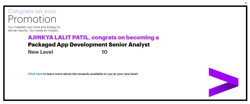 Ajinkya Patil on LinkedIn: #accenturecareers #promoted #grateful # ... Ajinkya Patil on LinkedIn: #accenturecareers #promoted #grateful # ...