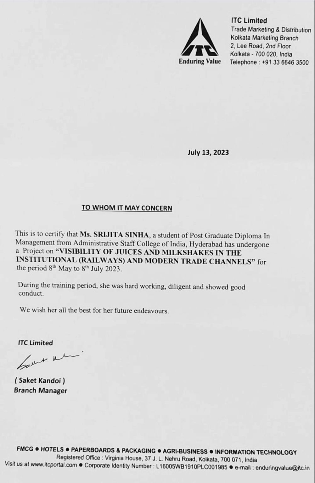 SRIJITA SINHA on LinkedIn: #mba #summerinternship2023 #internship # ... SRIJITA SINHA on LinkedIn: #mba #summerinternship2023 #internship # ...