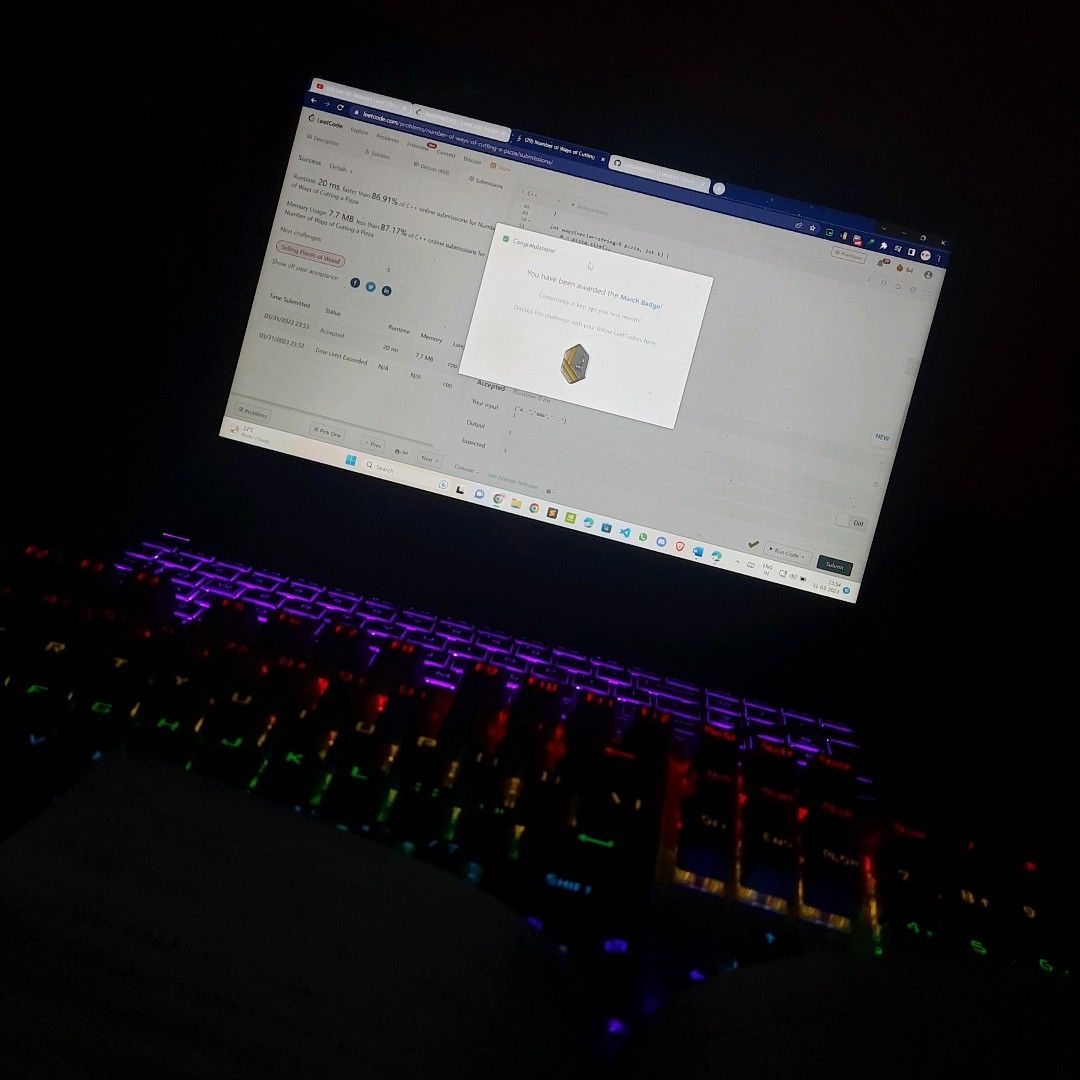 Abhishek Yadav on LinkedIn: #consistency #leetcode2023 #dsa #badge Abhishek Yadav on LinkedIn: #consistency #leetcode2023 #dsa #badge