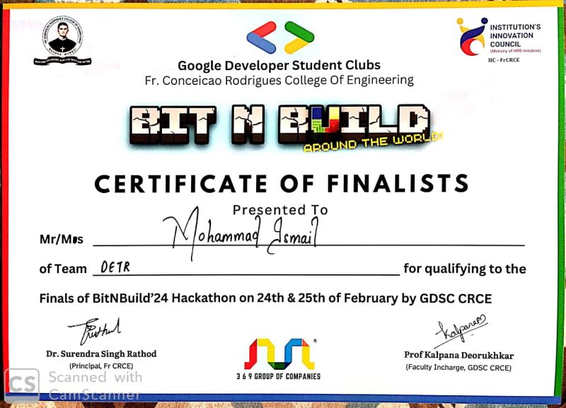 Mohammed Ismail Shaikh on LinkedIn: #bitnbuild24 #gdsc #hackathon # ... Mohammed Ismail Shaikh on LinkedIn: #bitnbuild24 #gdsc #hackathon # ...
