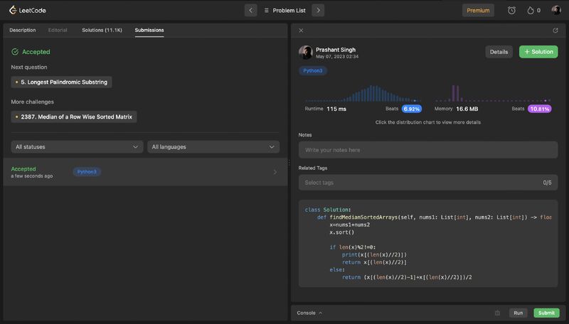 Prashant Singh on LinkedIn: #leetcode #python3 #datastructures #day10 # ... Prashant Singh on LinkedIn: #leetcode #python3 #datastructures #day10 # ...