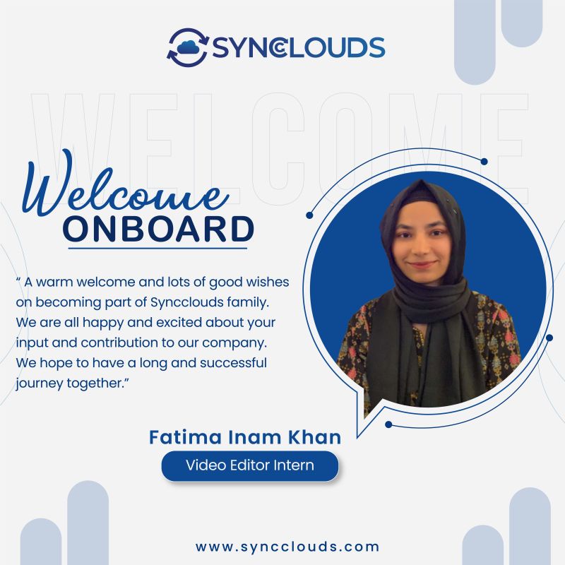 Sync Clouds on LinkedIn: #lightscameraaction #newhiring #welcomeonboard ... Sync Clouds on LinkedIn: #lightscameraaction #newhiring #welcomeonboard ...