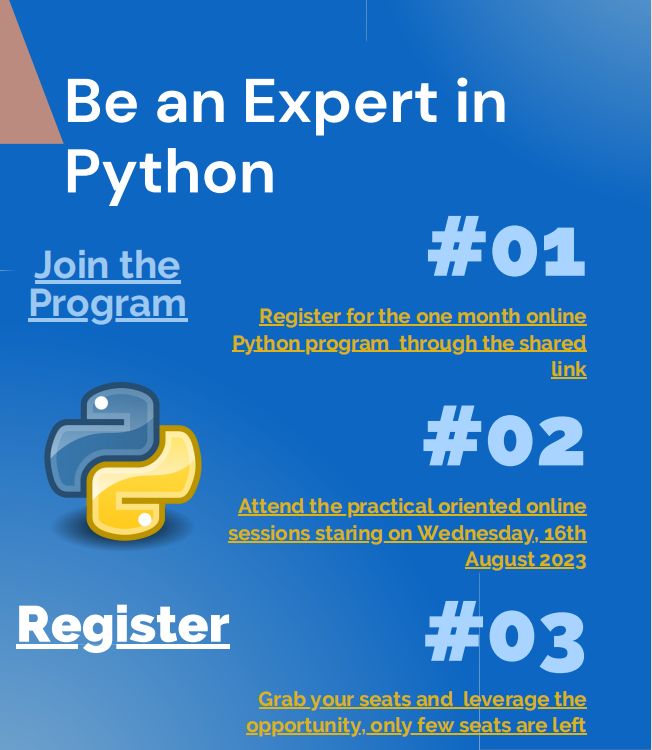 Shreya Sharma on LinkedIn: #python #hire #hiring #recruitment # ... Shreya Sharma on LinkedIn: #python #hire #hiring #recruitment # ...