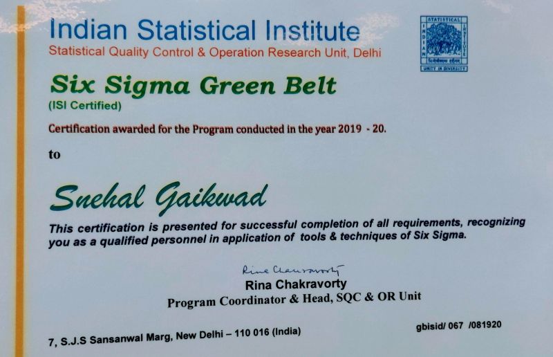 Snehal Gaikwad on LinkedIn: #growth #quality Snehal Gaikwad on LinkedIn: #growth #quality